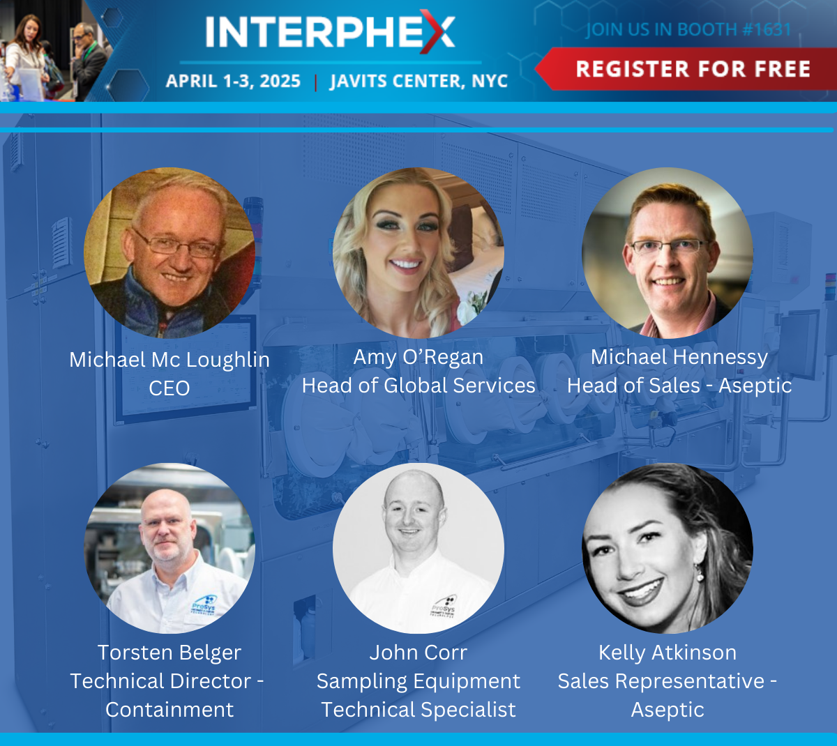 Join ProSys at Interphex 2025! - Sampling Technology & Containment ...